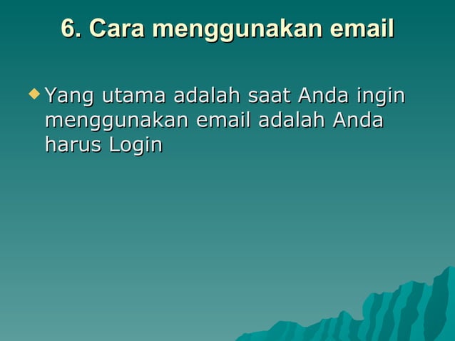 P2membuat email | PPT