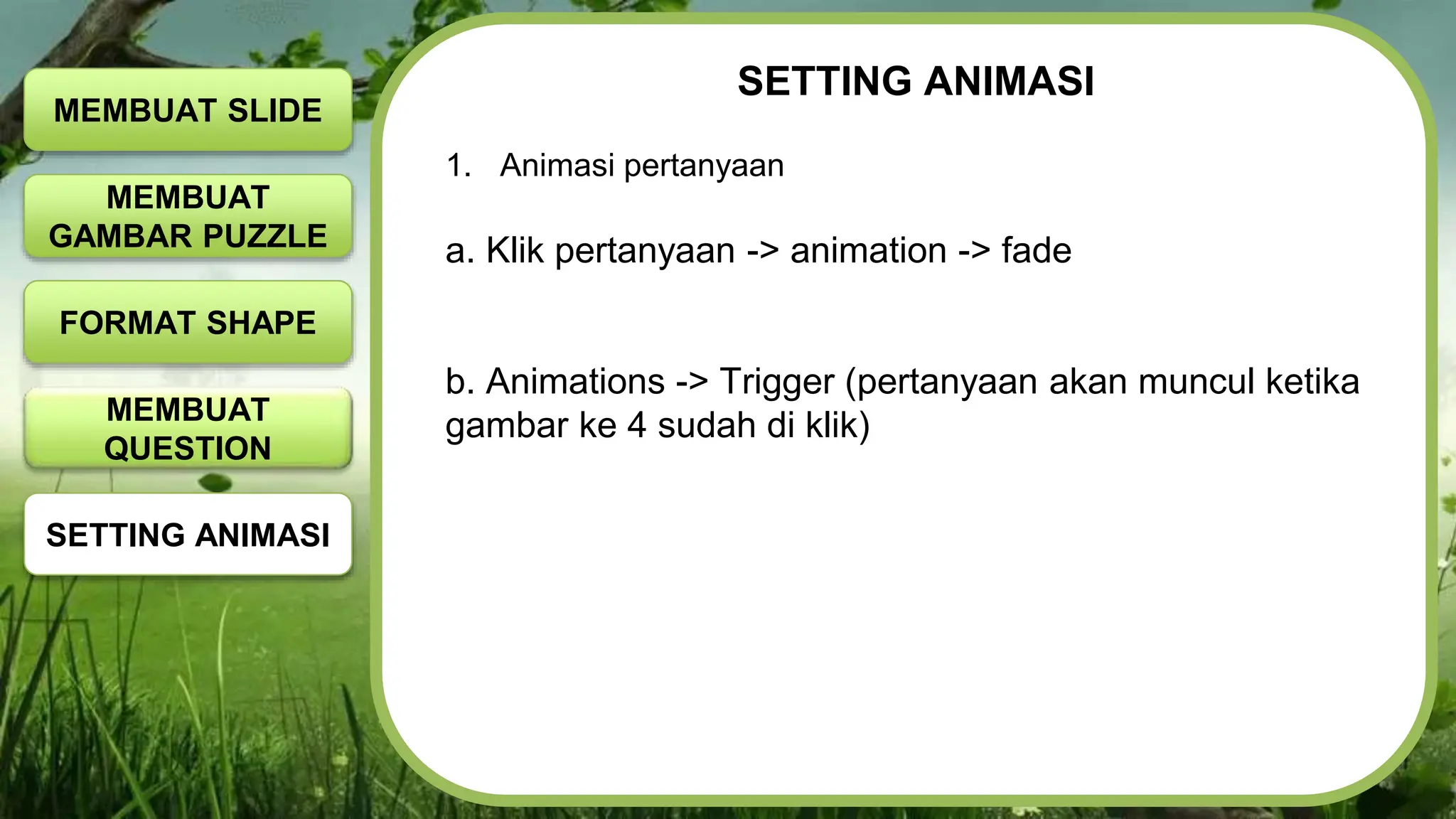 Membuat game puzzle di power point yang menarik.pptx