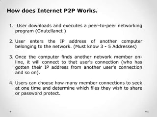 Commonly Used Peer to Peer Methods & Applications | PPT