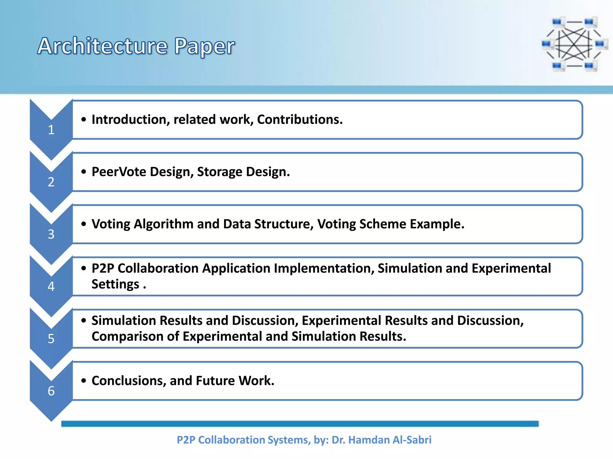 P2P collaboration systems | PPT