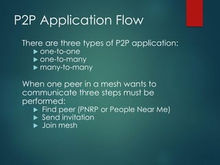 P2P .NET short seminar | PPT