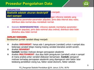 P2 pengantar statistik pendidikan | PDF