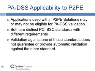 P2PE - PCI DSS | PPTX