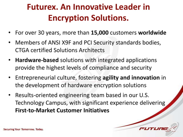P2PE Solutions From Futurex | PPT
