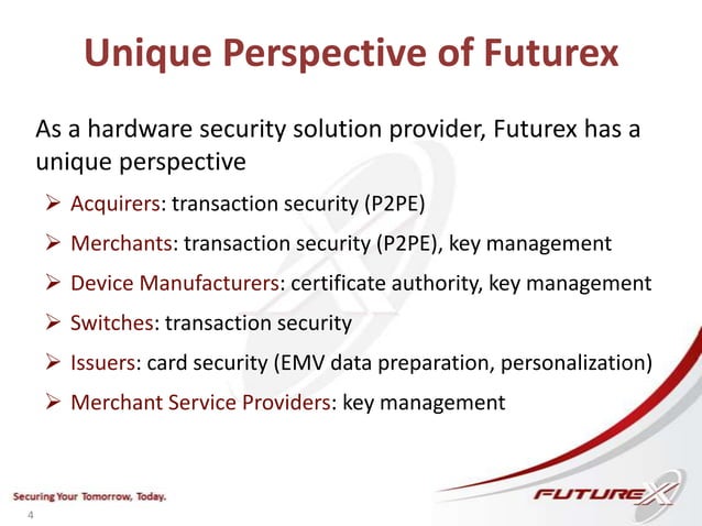 P2PE Solutions From Futurex | PPT