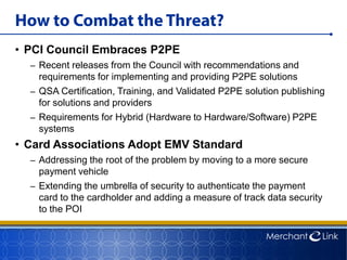 Point-to-Point Encryption: Best Practices and PCI Compliance Update | PPT