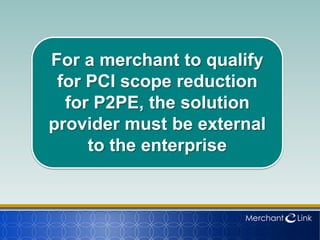 Point-to-Point Encryption: Best Practices and PCI Compliance Update | PPT
