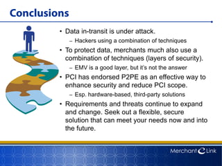 Point-to-Point Encryption: Best Practices and PCI Compliance Update | PPT