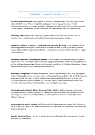 Purchase-to-Pay Global Process Owner (P2P GPO) | PDF