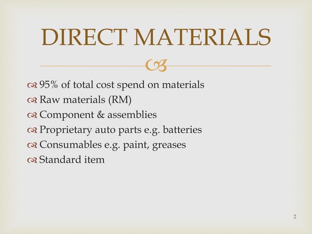 P2 p indirect materials strategy | PPTX