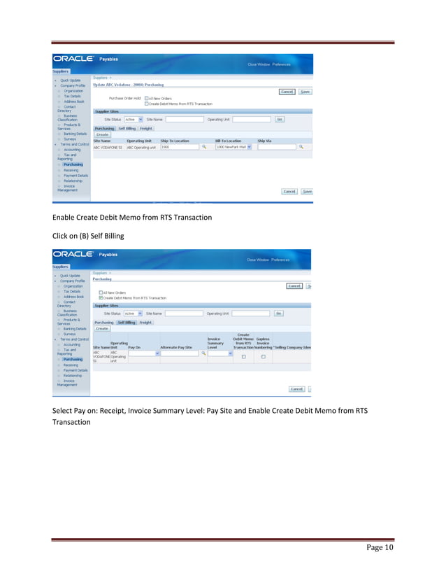 P2P Cycle -Oracle Apps | PDF | Credit Cards | Personal Debt