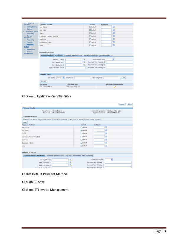 P2P Cycle -Oracle Apps | PDF | Credit Cards | Personal Debt