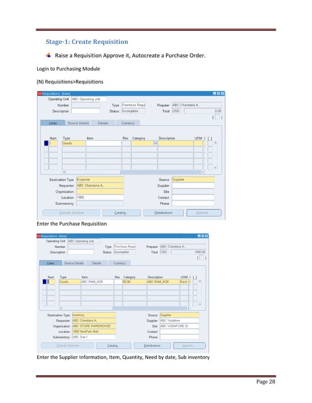 P2P Cycle -Oracle Apps | PDF | Credit Cards | Personal Debt