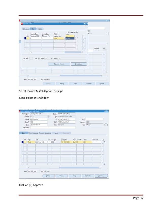 P2P Cycle -Oracle Apps | PDF | Credit Cards | Personal Debt