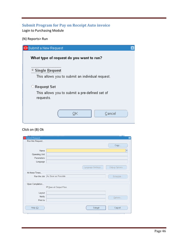 P2P Cycle -Oracle Apps | PDF | Credit Cards | Personal Debt