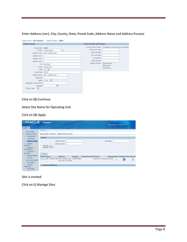 P2P Cycle -Oracle Apps | PDF | Credit Cards | Personal Debt