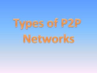 P2p networks | PPT