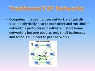 P2p networks slides for show | PPTX