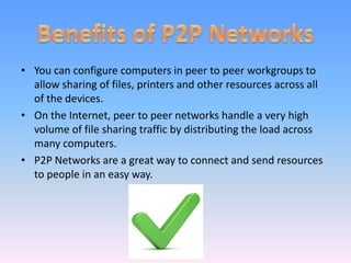 P2p networks slides for show | PPTX