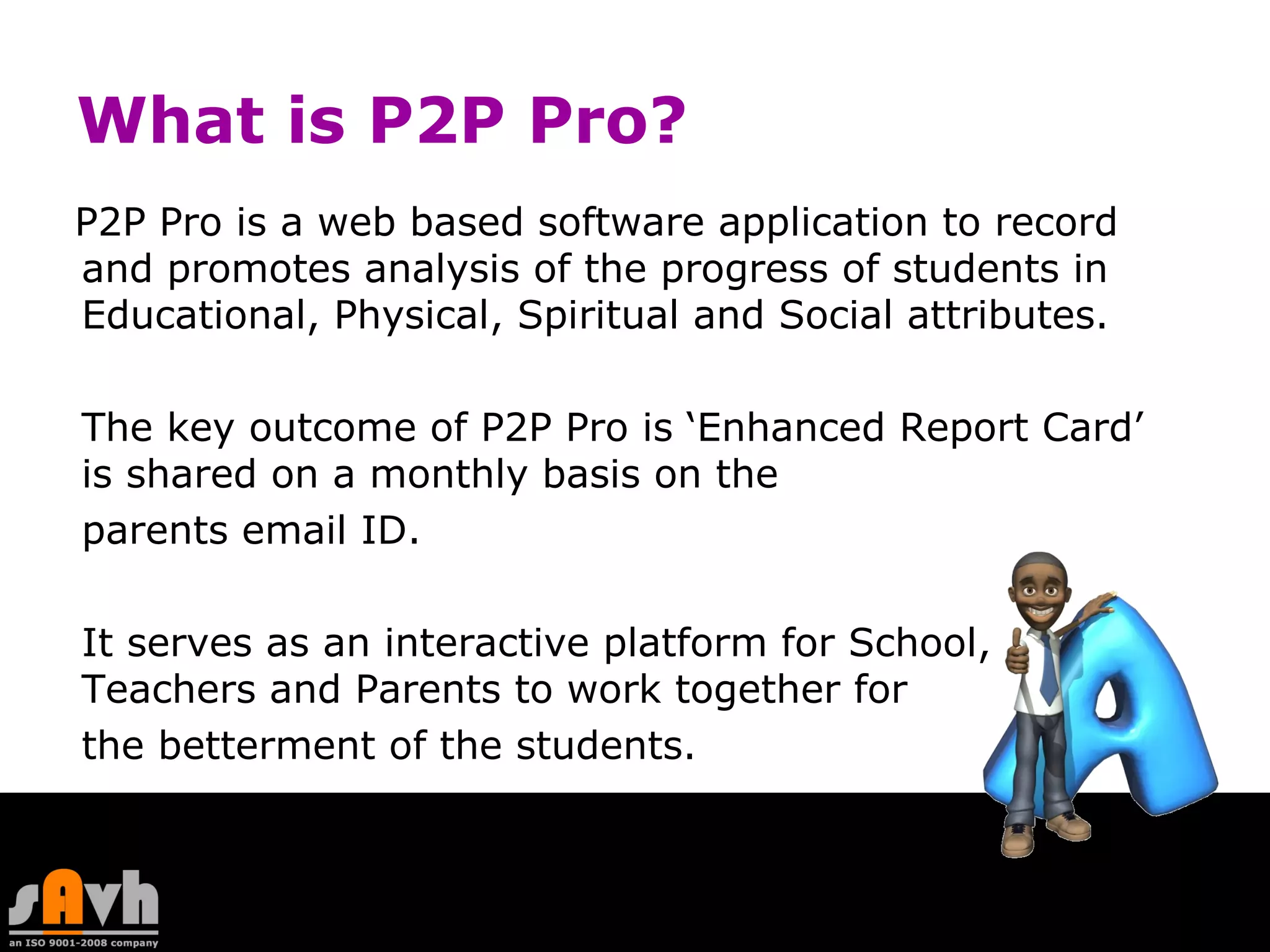 P2P Pro Overview | PPT
