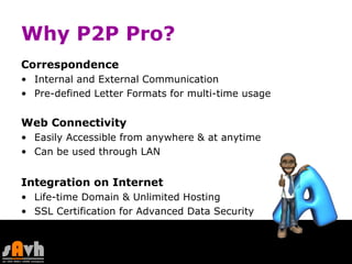 P2P Pro Overview | PPT