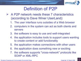 P2P Seminar | PPT