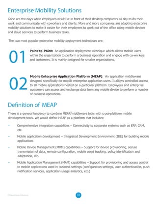 Point-to-Point vs. MEAP - The Right Approach for an Integrated Mobility ...