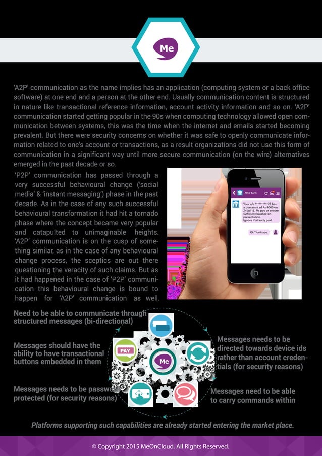 What is the difference between ‘P2P’ and ‘A2P’ messaging? What can we expect from this space in ...