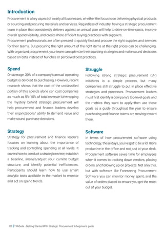 Basics of Procurement Management The 2022 Guide | PDF