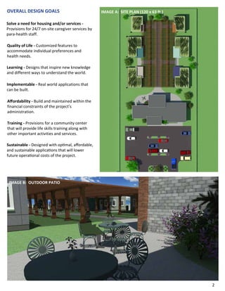 House to Home Design Competition for Autism Speaks | PDF