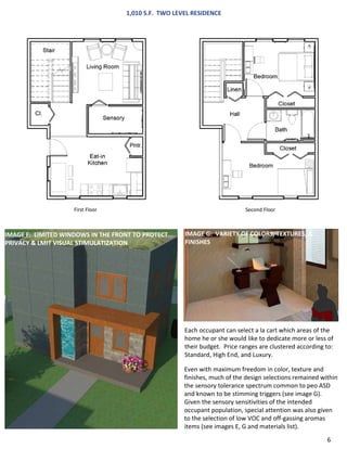 House to Home Design Competition for Autism Speaks | PDF