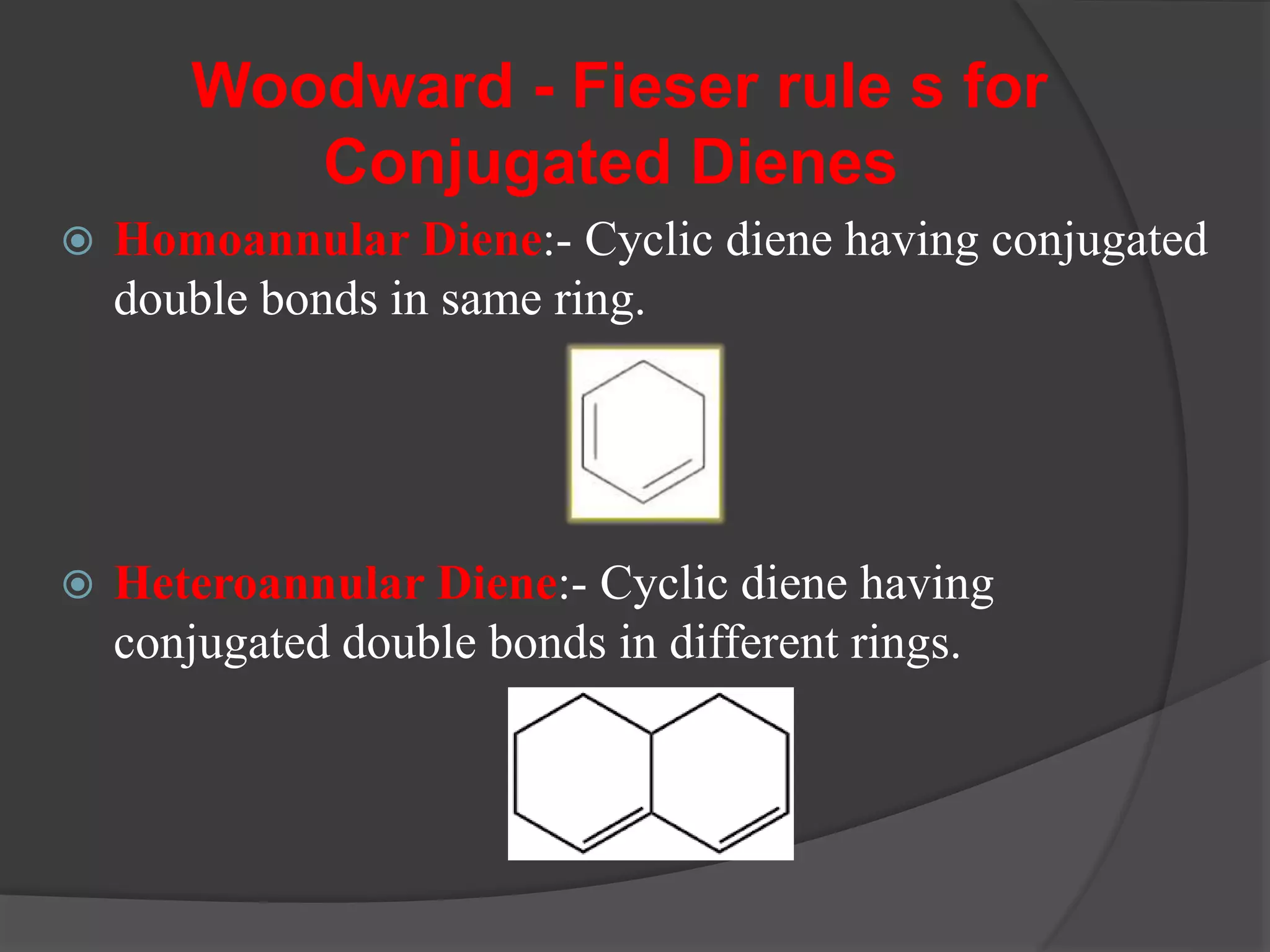 woodward fieser rule | PPTX