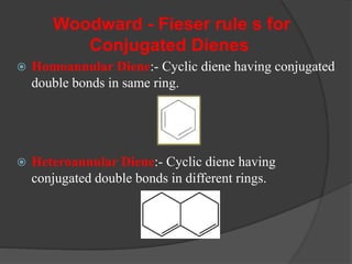 woodward fieser rule | PPTX