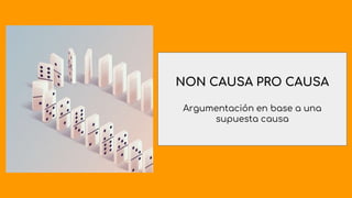 Falacias de Induccion Deficiente | PPTX