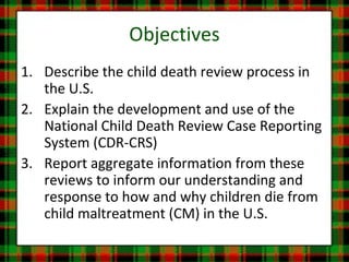 Child Death Review and the U.S. National Child Death Review Case ...