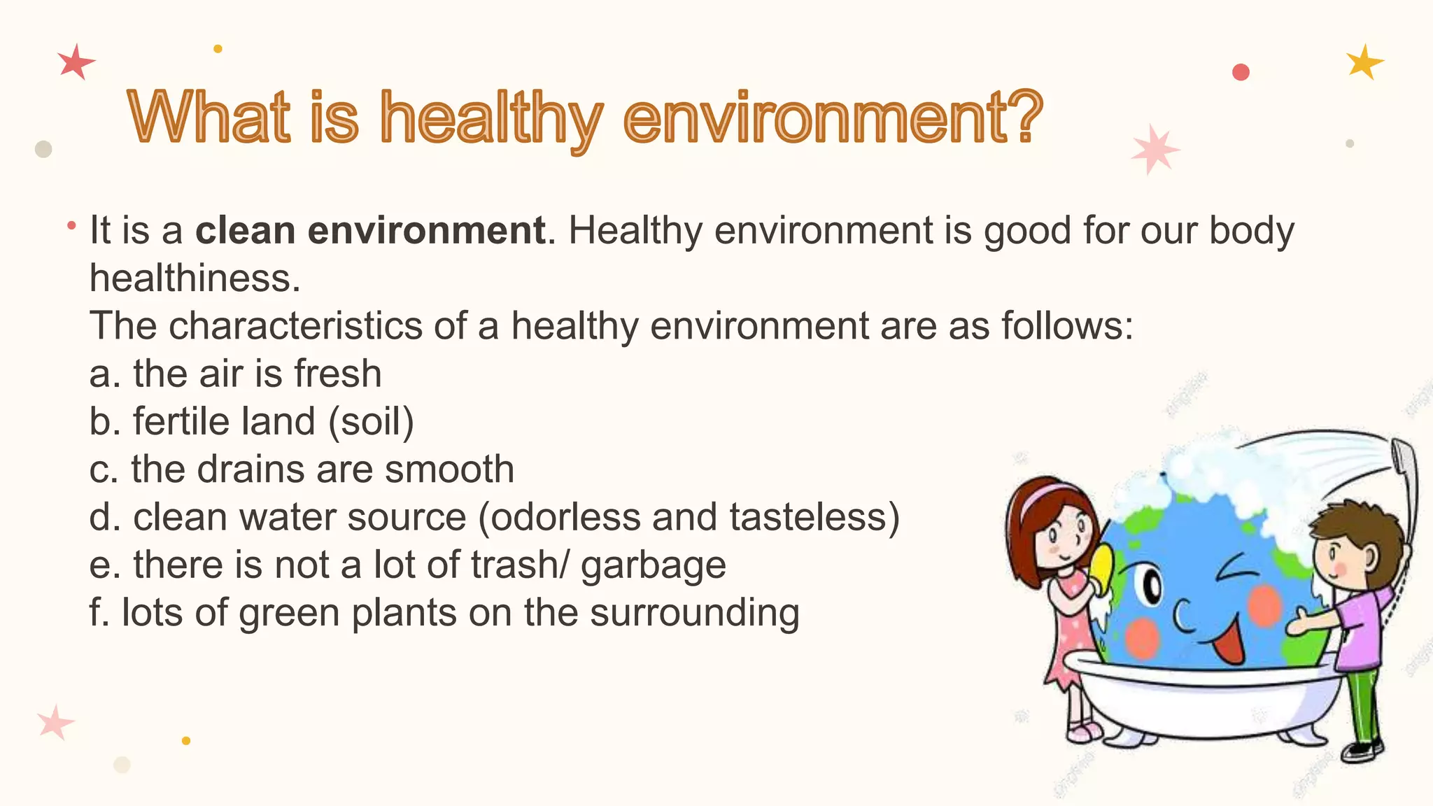 P2 science how care the environment ? | PPTX