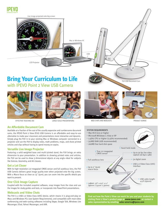 IPEVO Document Camera | PDF