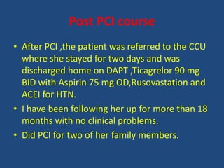 P2 y12 inhibitors during pci for acute coronary syndromes | PPTX