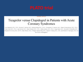 P2 y12 inhibitors during pci for acute coronary syndromes | PPTX