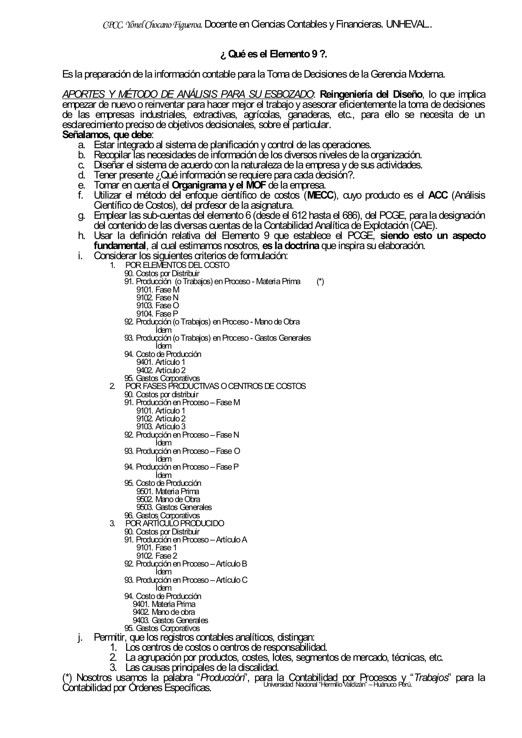 Elemento 9 | PDF