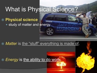 P3.1 Exploring Physical Science | PPTX