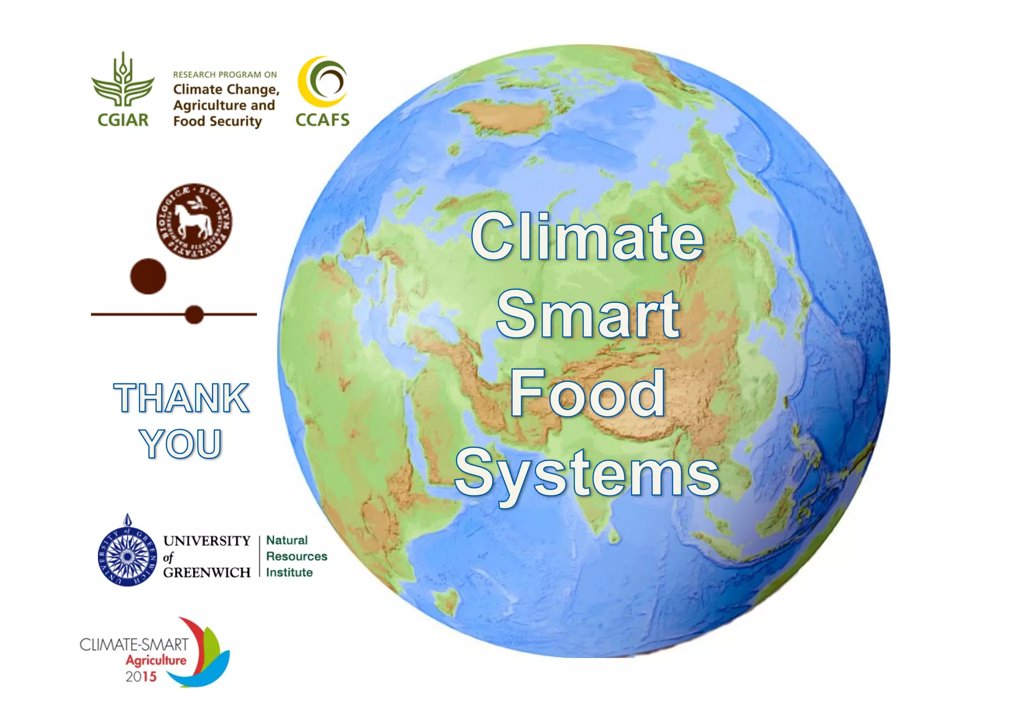 Climate-smart food systems | PDF | Agriculture | Industries