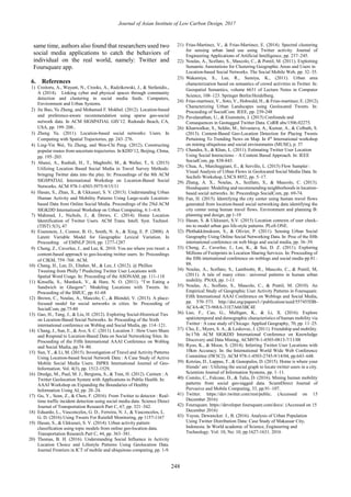 Location Based Service in Social Media: An Overview of Application | PDF | Social Networking ...