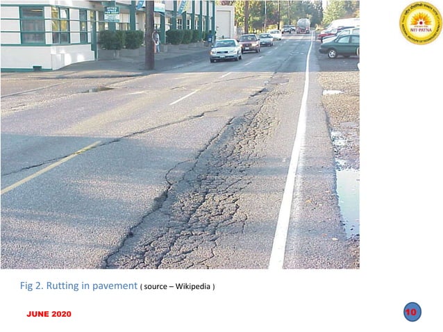 Rutting in pavement + waste plastic | PPTX