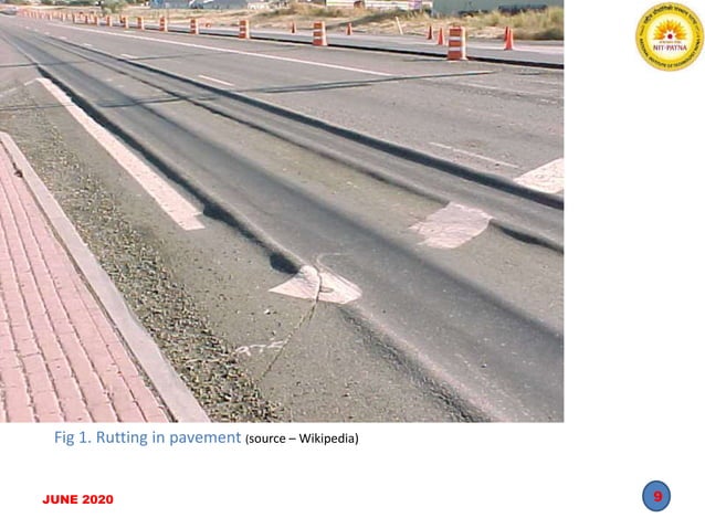 Rutting in pavement + waste plastic | PPTX