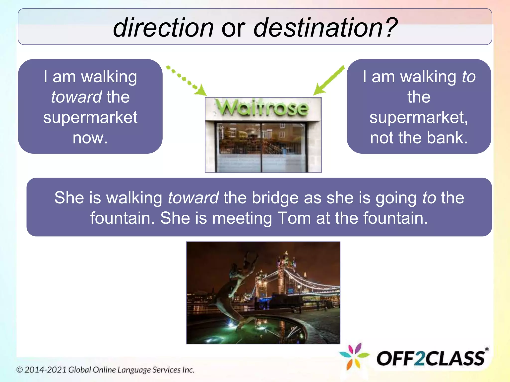 Teaching Prepositions Of Movement — Free ESL Lesson Plan | PPTX