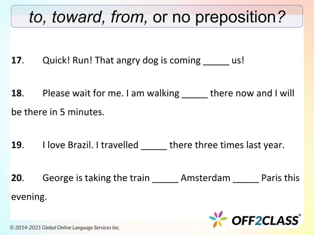 Teaching Prepositions Of Movement — Free ESL Lesson Plan | PPTX | Education