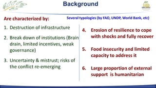 P3.3. Rebuilding Livelihoods in Post-Conflict and Protracted Crisis ...