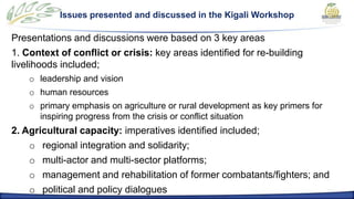 P3.3. Rebuilding Livelihoods in Post-Conflict and Protracted Crisis ...