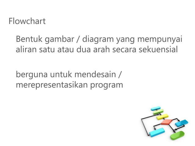 Algoritma Pemrograman - Pseudocode & Flowchart | PPTX
